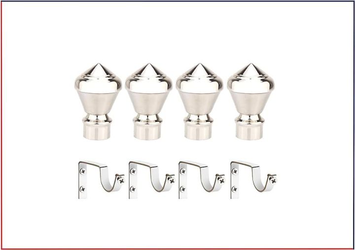 4 Pieces Curtain Cap And Support | Daraz.com.np