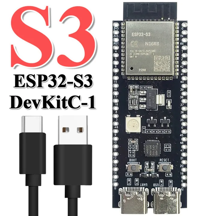 ESP32-S3-DevKitC-1 Development Board BT 2.4G Wifi Module for Arduino ...