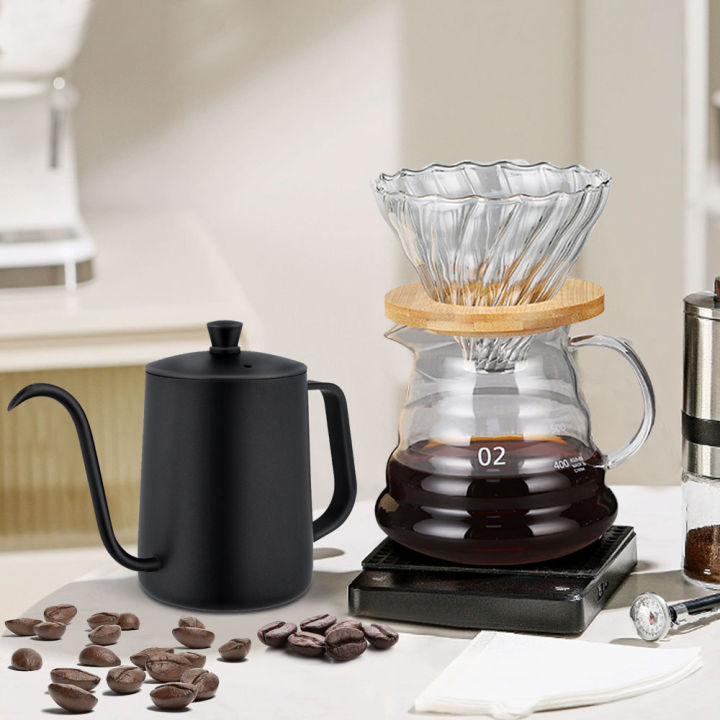 Coffee drip set Glass filter pot coffee maker combination hand made ...