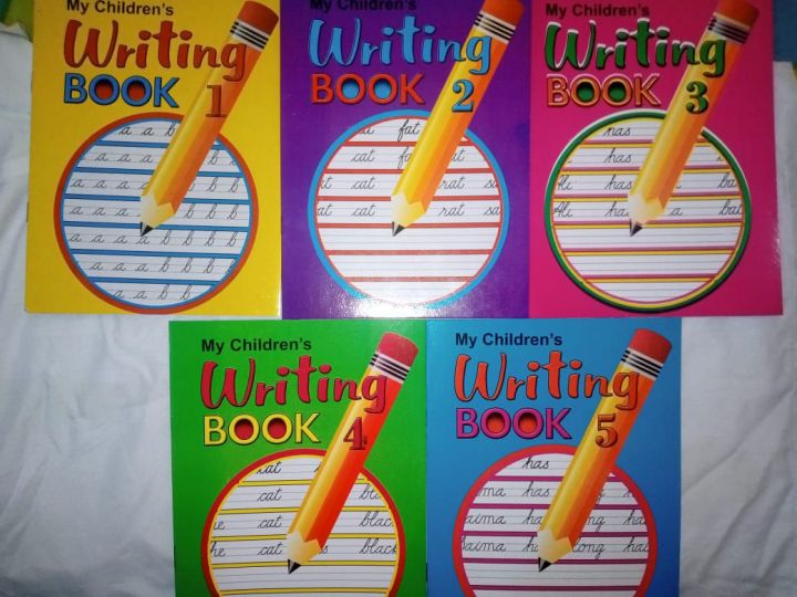 English Practice writing book series pack of 5 | English cursive join ...