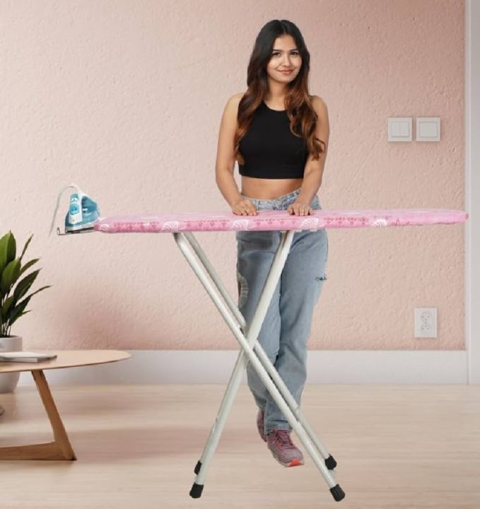 High Quality Folding Iron Stand Table – 14x42 inch, Durable & Portable ...