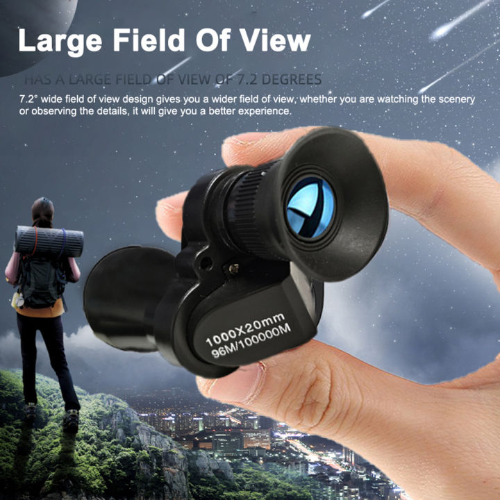 Compact Monocular Telescopes Portable Handheld Monocular with BAK4 ...
