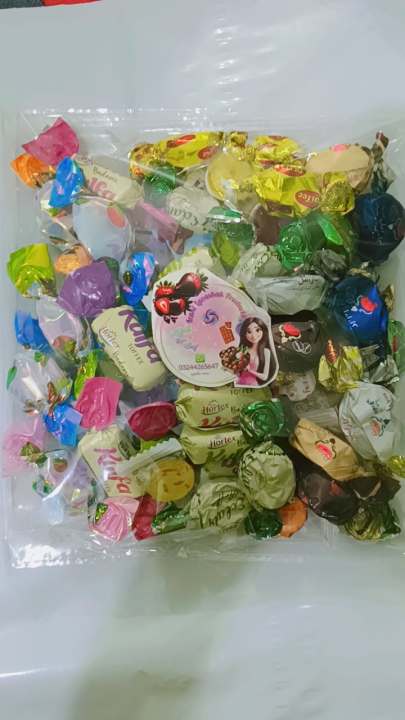 Irani Products Toffee. 50 pieces Kulfa, caramel, Happy face candy ...