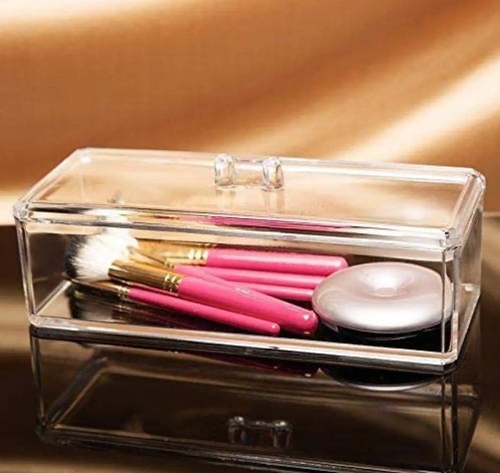 Acrylic Makeup Cosmetic Tray Box Makeup Brush Pen Pencil Holder Storage ...