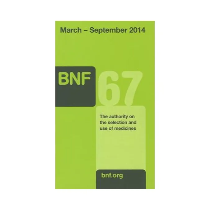 BNF 67 (British National Formulary) | Daraz.lk