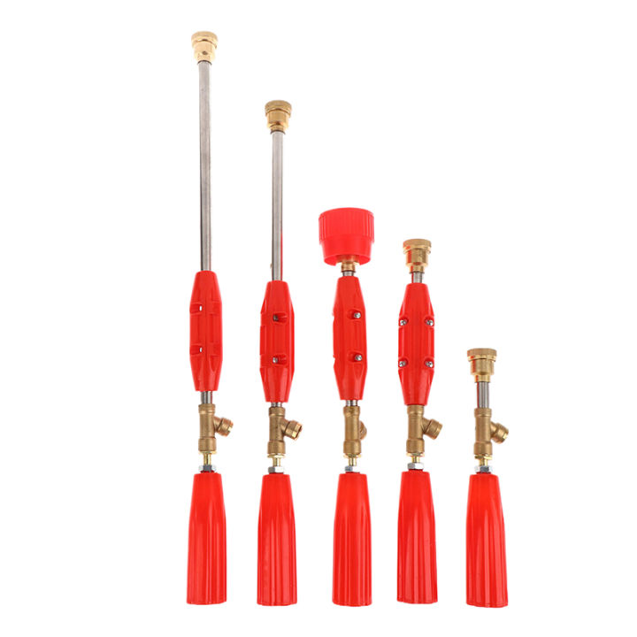 Garden Sprayer Nozzle High Pressure Water Spray Sprinklers Adjustable ...