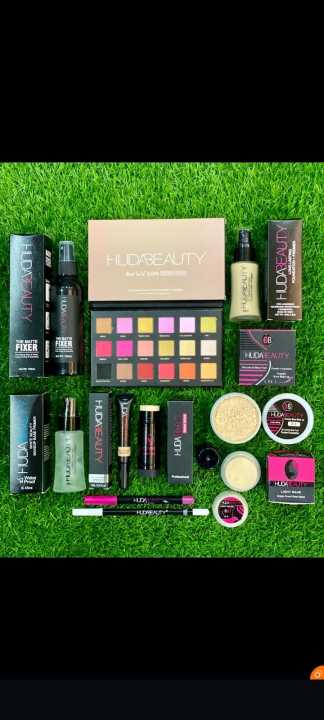 Complete Professional Makeup Kit – Foundation, Primer, Eyeshadow ...