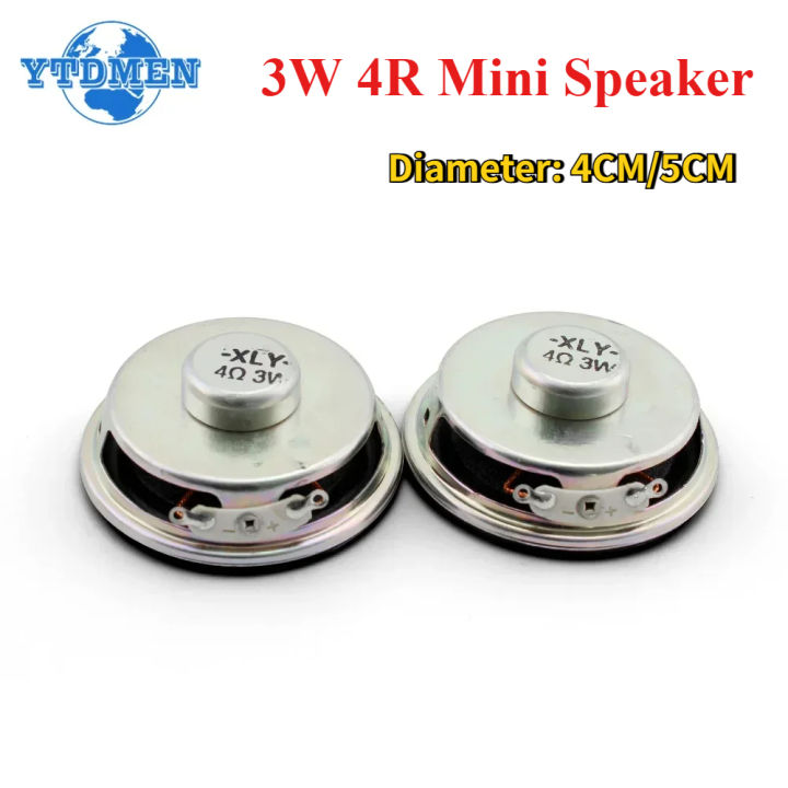 2pcs 3W 4R Speaker Diameter 4CM/5CM Mini Amplifier Loudspeaker 3 Watt 4 ...