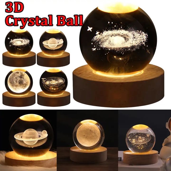 Crystal Balls lamp moon collection | Daraz.lk