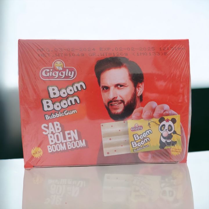 Boom Boom Bubble Gum - Pack of 36 Pcs | Daraz.pk