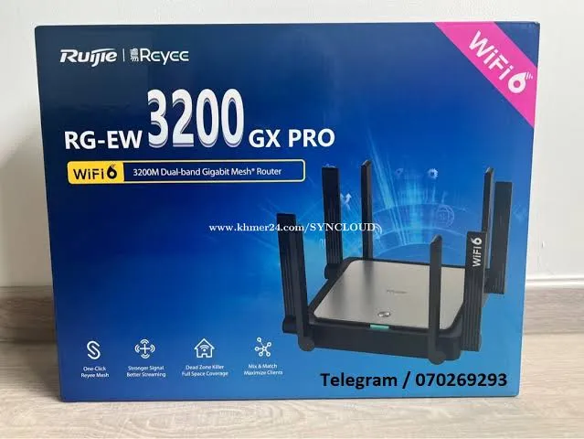 Ruijie RG-EW3200GX PRO 3200Mbps Gigabit WiFi Router | Daraz.com.bd