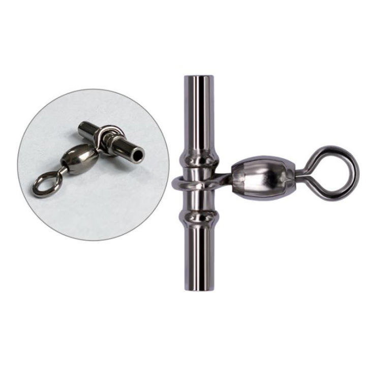 30Pcs Cross Line Crane Swivels Heavy Duty Brass T-Shape Three 3 Way ...