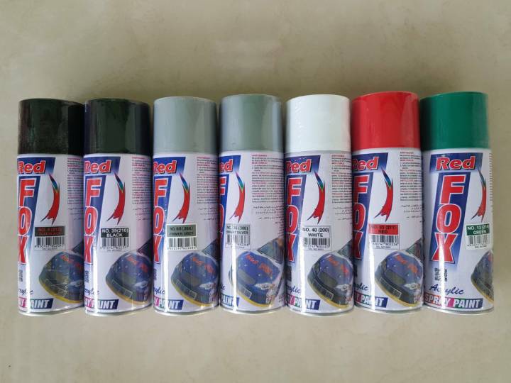 Spray color Red Fox 480 baht | Shop.com.mm