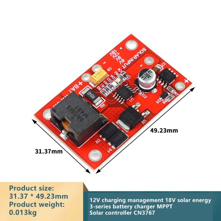 12V Charging Management 18V Solar 3-string Battery Charger MPPT Solar ...