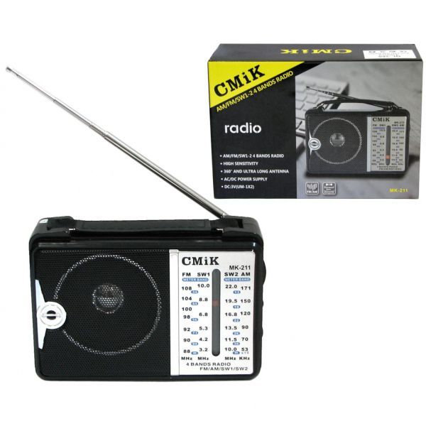 CMIK MK-211 FM/AM/SW Wave Radio | Daraz.lk