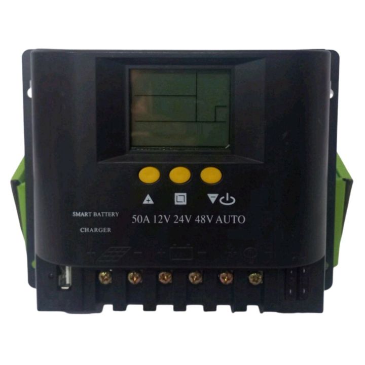 PWM 50A Smart Solar Charge Controller with LCD Display | Daraz.pk