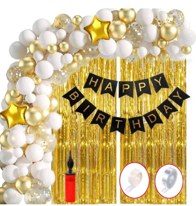 Birthday Decoration kit (Set Of 61) | Daraz.com.np