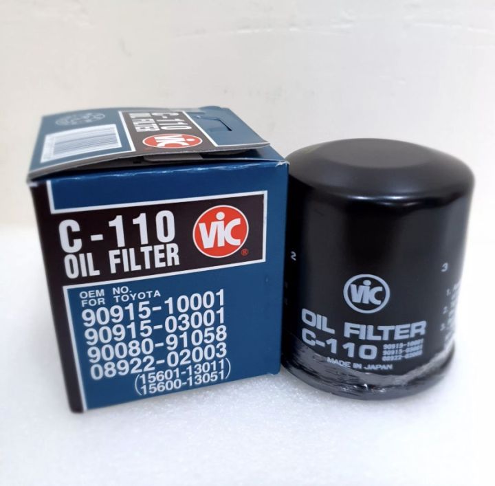 Oil Filter For Toyota Car 90915‐YZZE1 C110 C-110 Toyota 121 141 Allion Aqua Belta C-HR Axio ...