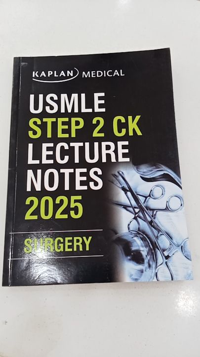 USMLE Step 2 CK Lecture Notes 2025 – Surgery | Comprehensive Clinical ...