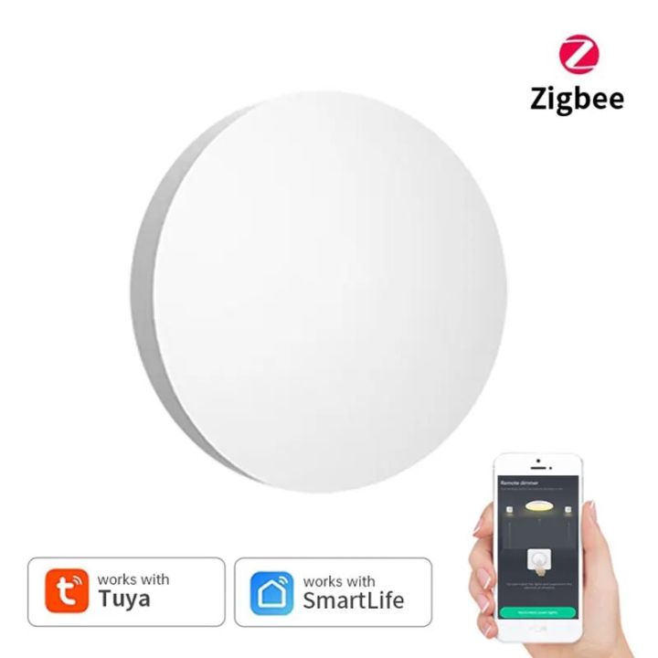 Tuya Zigbee Button Smart Scene Switch Wireless Remote Control Key Multi