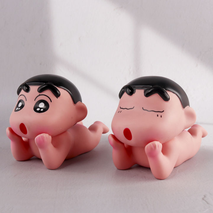 Crayon Shin-Chan Anime Figure Cartoon Kawaii Phone Holder Desktop ...