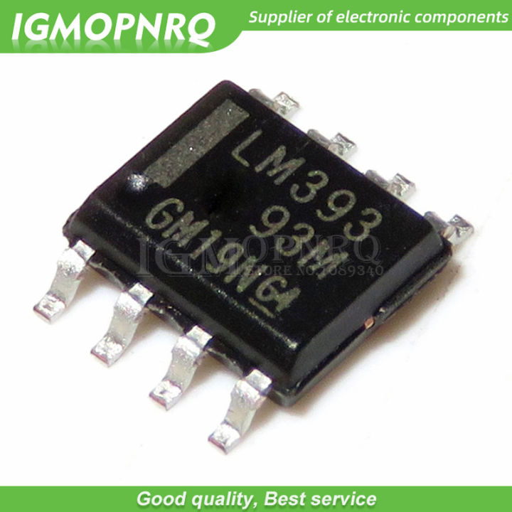 50pcs LM393 LM393DR LM393D SOP-8 Comparators Dual Differential new ...