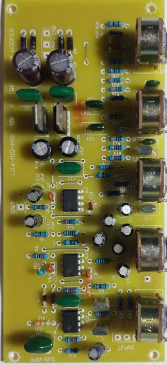 LOW * MID * HiGH * Stereo PLUS SUBWOOFER 2.1 highfi basston control ...