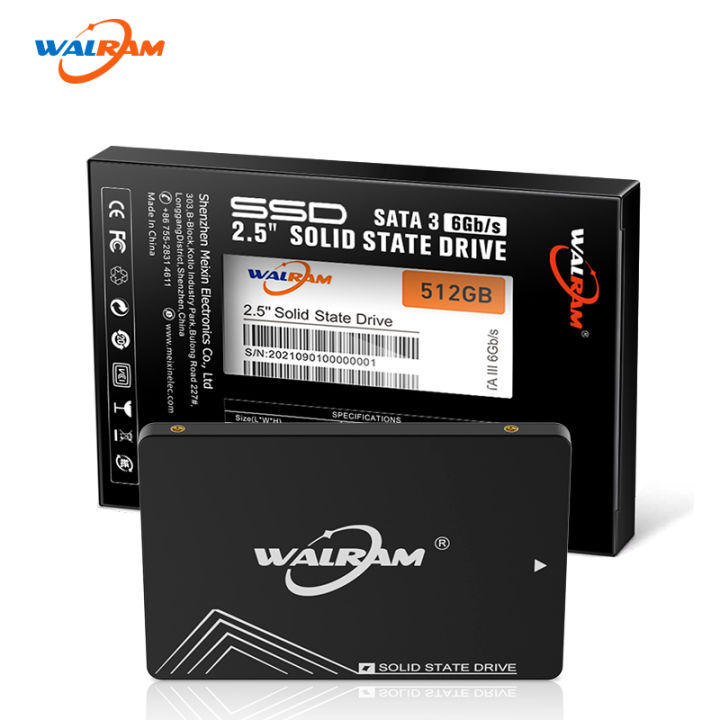 WALRAM SSD 1TB 2.5 SATA3 HDD 128GB 120GB 240GB 256GB 480GB 500GB Hard ...