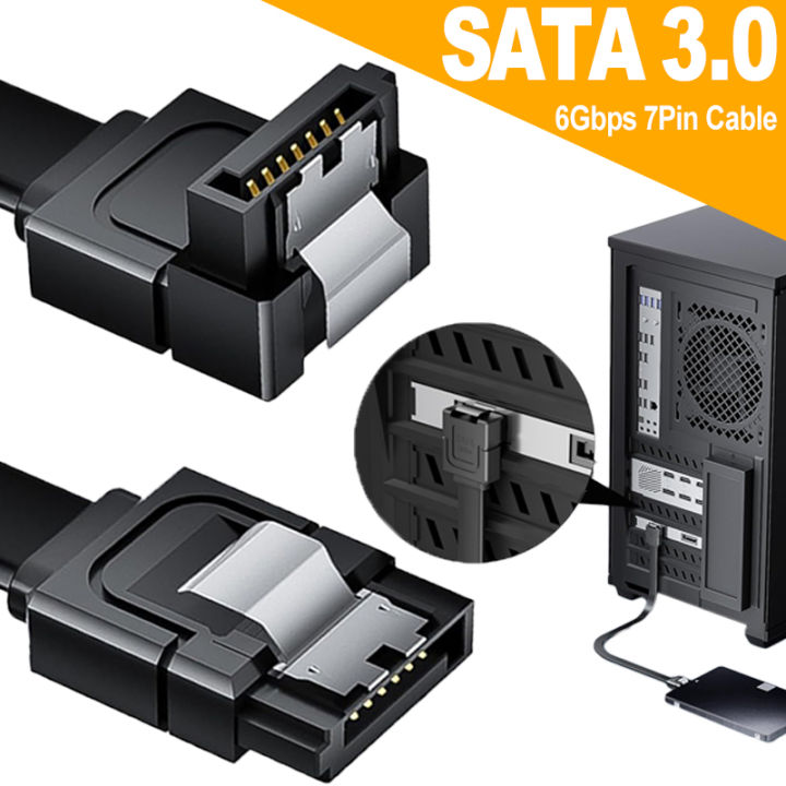 SSD HDD SATA 3.0 III Data Cable to SSD HDD Hard Disk Drive Cord Sata3 ...