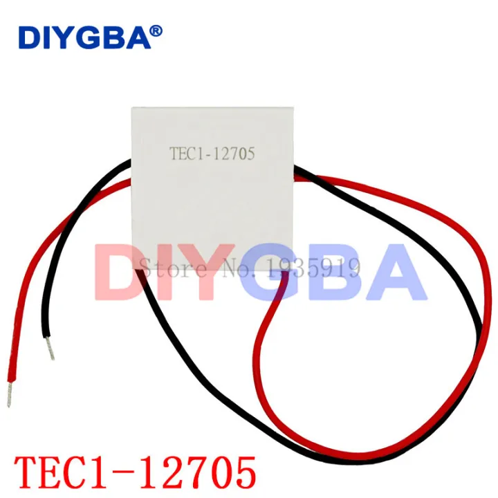 Peltier Element TEC1-12705 Thermoelectric Cooler Peltier 12705 12V 5A ...