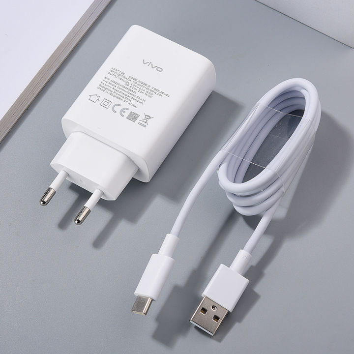 VIVO 18W Fast Charger EU Power Adapter For VIVO Y17S Y21 Y31S Y33s V17 ...