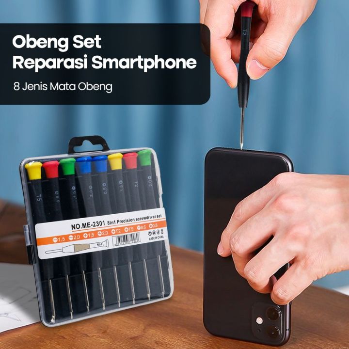 8 in 1 Mobile Smartphone Repair Screwdriver Set - | Daraz.lk