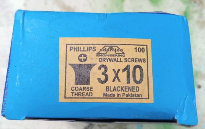 ADAMJEE BUGLE HEAD DRYWALL SCREWS BLACK SCREW FURNITURE SCREW WOOD ...