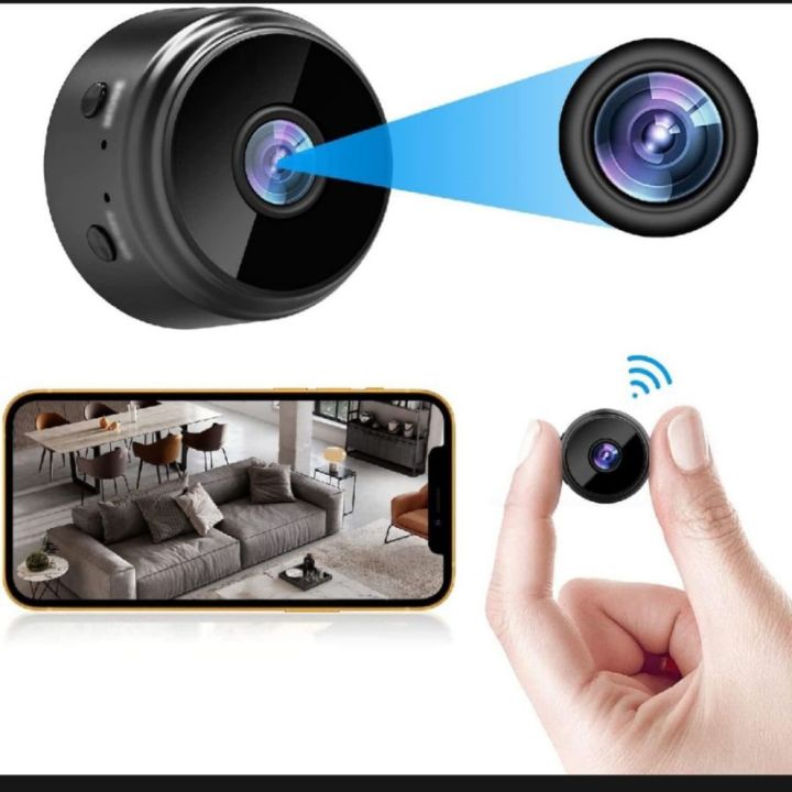 A9 HD and full HD battery IP Camera . WiFi and Bluetooth mini camera ...