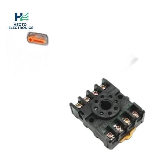 Finder Relay 220vac 60.12 With 8pin Rail-mount Relay Socket Relay Base ...