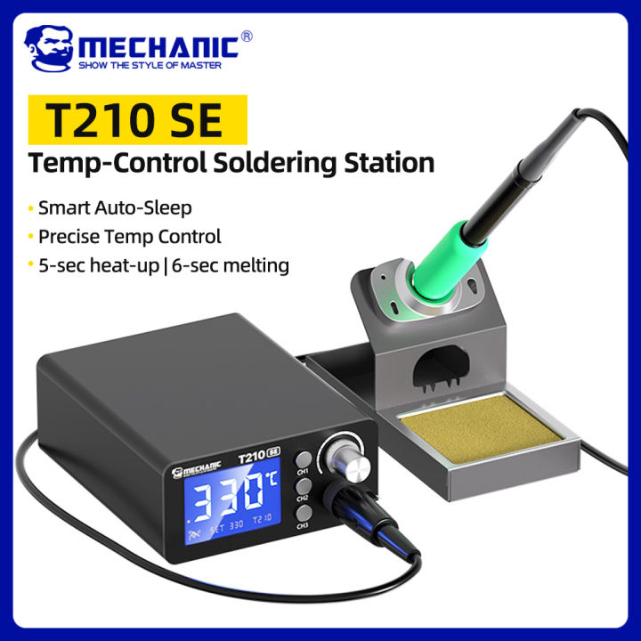 MECHANIC T210 SE Smart Soldering Station Digital Thermostatic Control ...