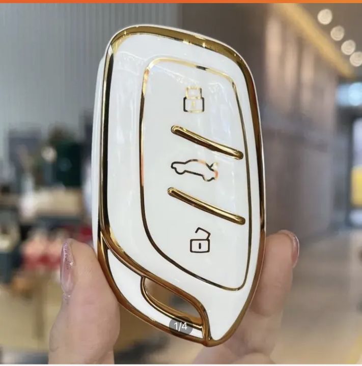 MG HS Key Cover Premium Quality luxury key cover | Daraz.pk