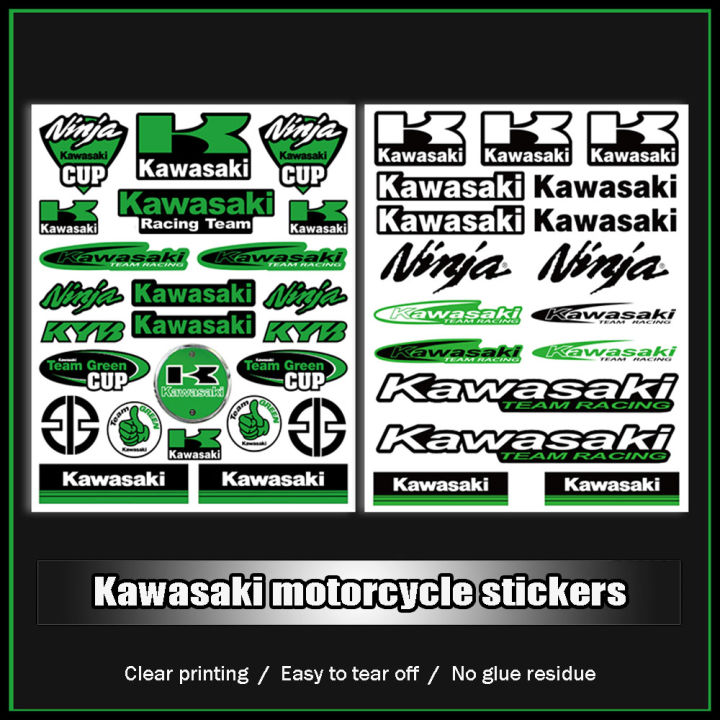 Kawasaki Stickers Car Stickers Motorcycle Ninja400 Modified Decorative ...