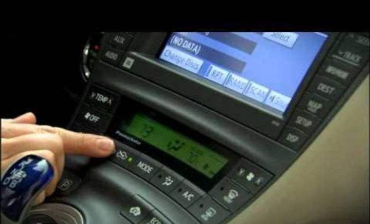 Toyota prius AC control panel | Daraz.pk