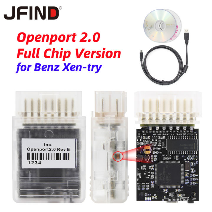 Car Diagnostic tool open port 2.0 ECU 2 0 for Mercedes Benz xentry ...