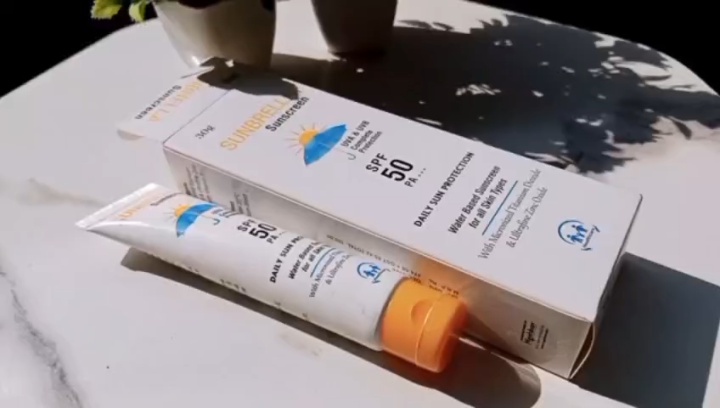 Sunbrella Sunscreen SPF 50 (30g) water Based Sunscreen (for all skin ...
