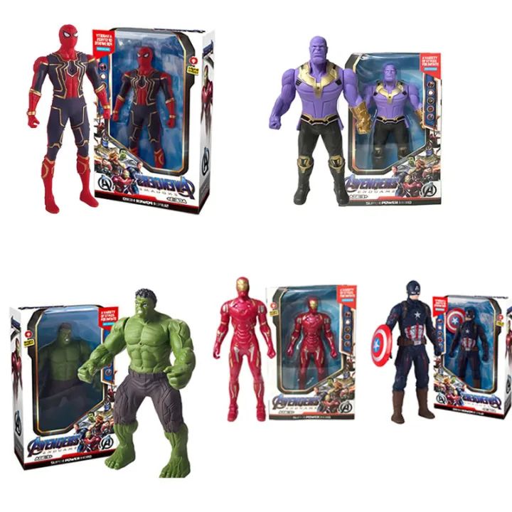 Product details of Marvel, Spider Man, Hulk, Iron Man, Anime Toys, PVC ...