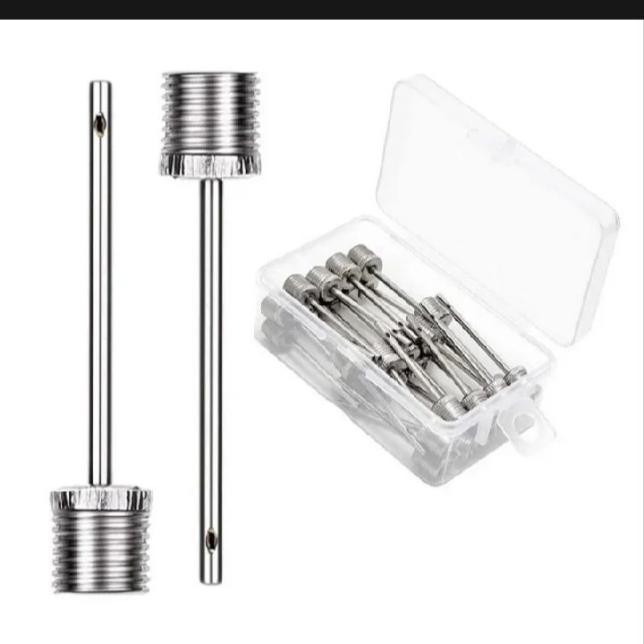 10x Sports Inflating Needle Pin Nozzle Basketball Football Soccer Ball ...