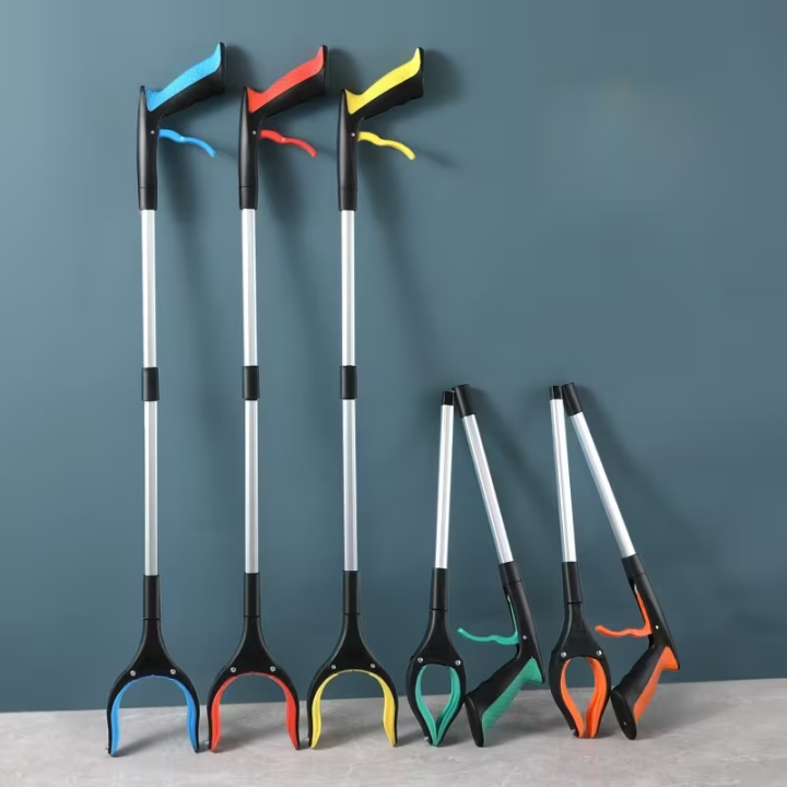 New Foldable Gripper Hand Tool Collapsible Garbage Grabber Litter ...