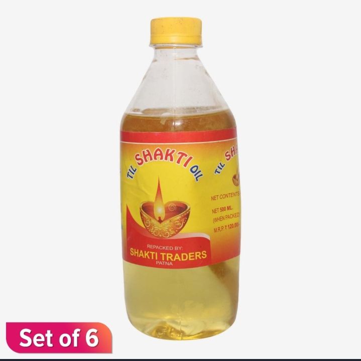 Pack Of 6 Til Shakti Oil 500ml | Daraz.com.np