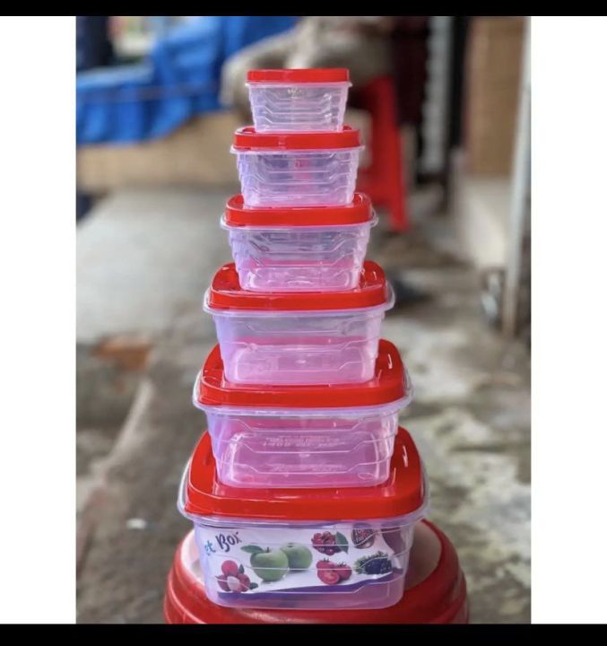 Plastic Built box 6Pis | Daraz.com.bd