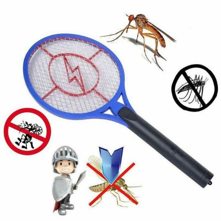 Electric Mosquito Fly Insect Killer Racket Zapper Bat * | Daraz.lk