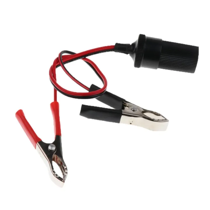 Car Alligator Crocodile Clip Heavy Duty Power Cable Copper Wire ...