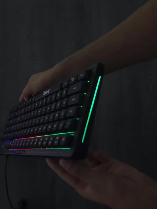 JEDEL K32 RGB Gaming Keyboard – Full-Size Wired Keyboard with 6 Months ...