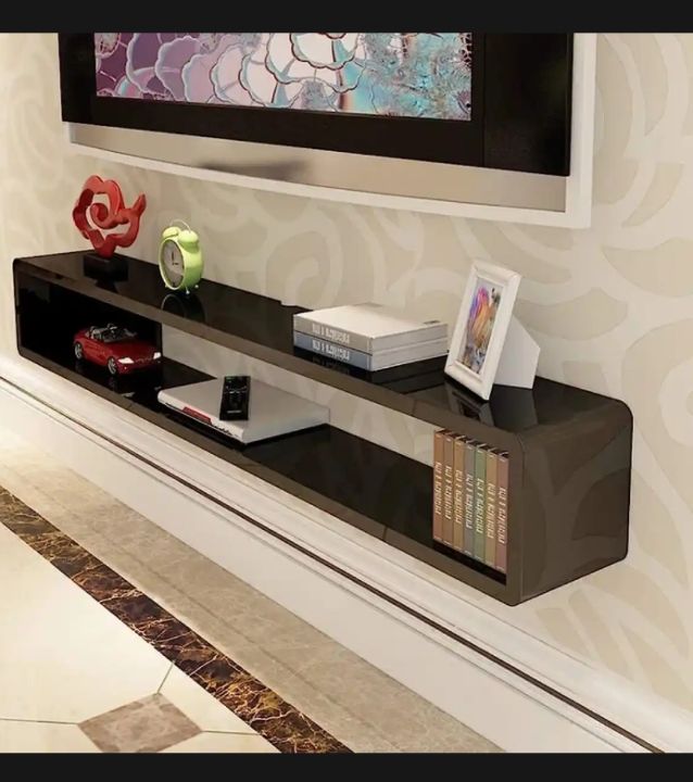 Tv console wooden wall shelf tv storage shelf storage shelf tv shelf ...